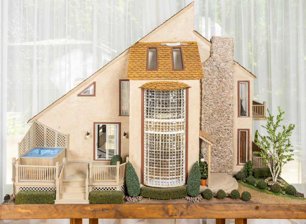 Modern Style Dollhouse By Ursula Sauerberg – Karen's Dollhouse Shop