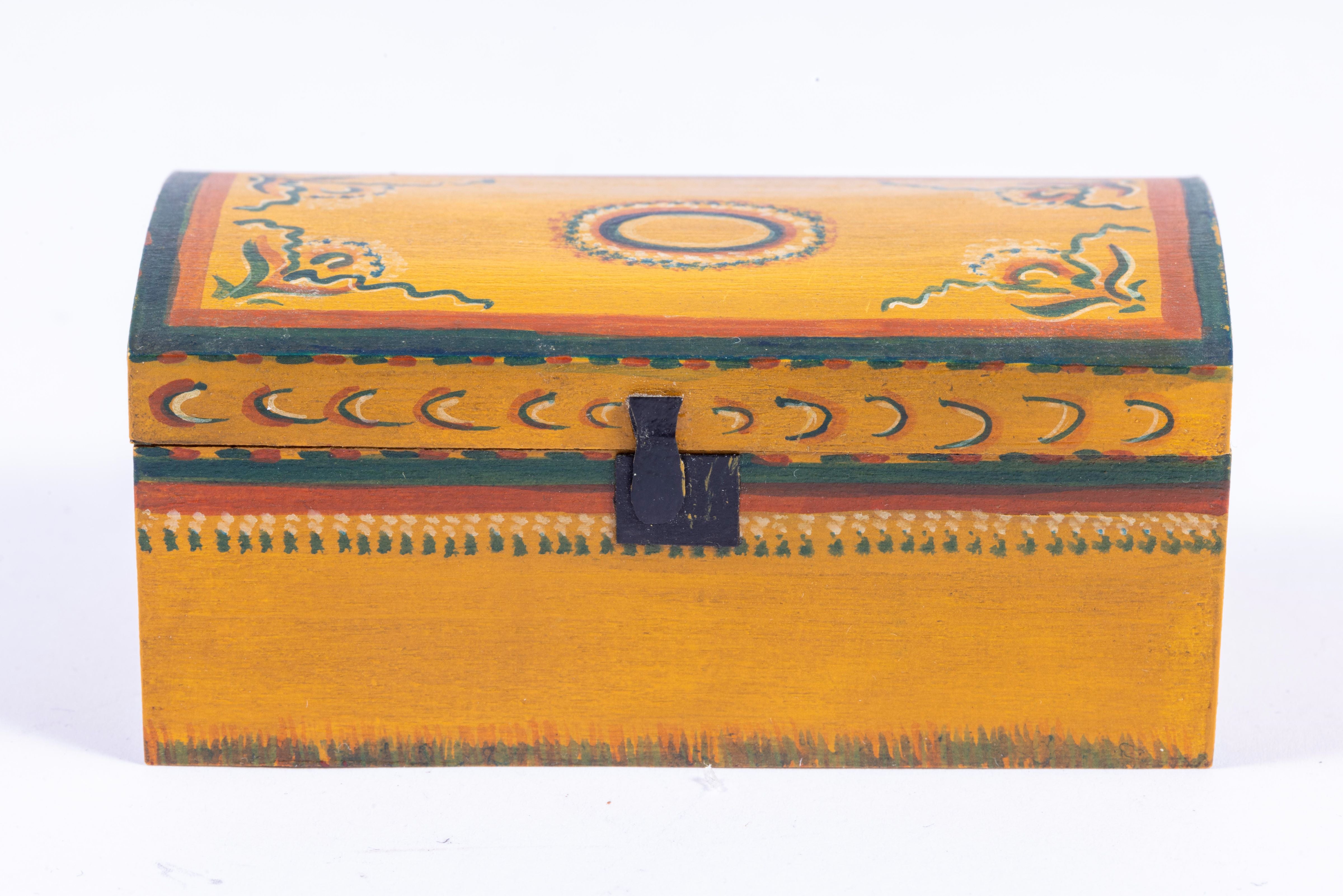 Painted Dome Lid Box by Susan Rountree (Peyton Randolph House) – Karen ...