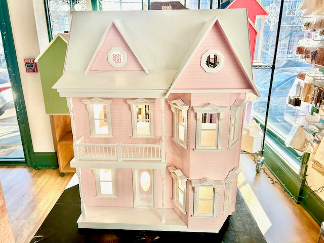 Princess Anne Pink Dollhouse – Karen's Dollhouse Shop