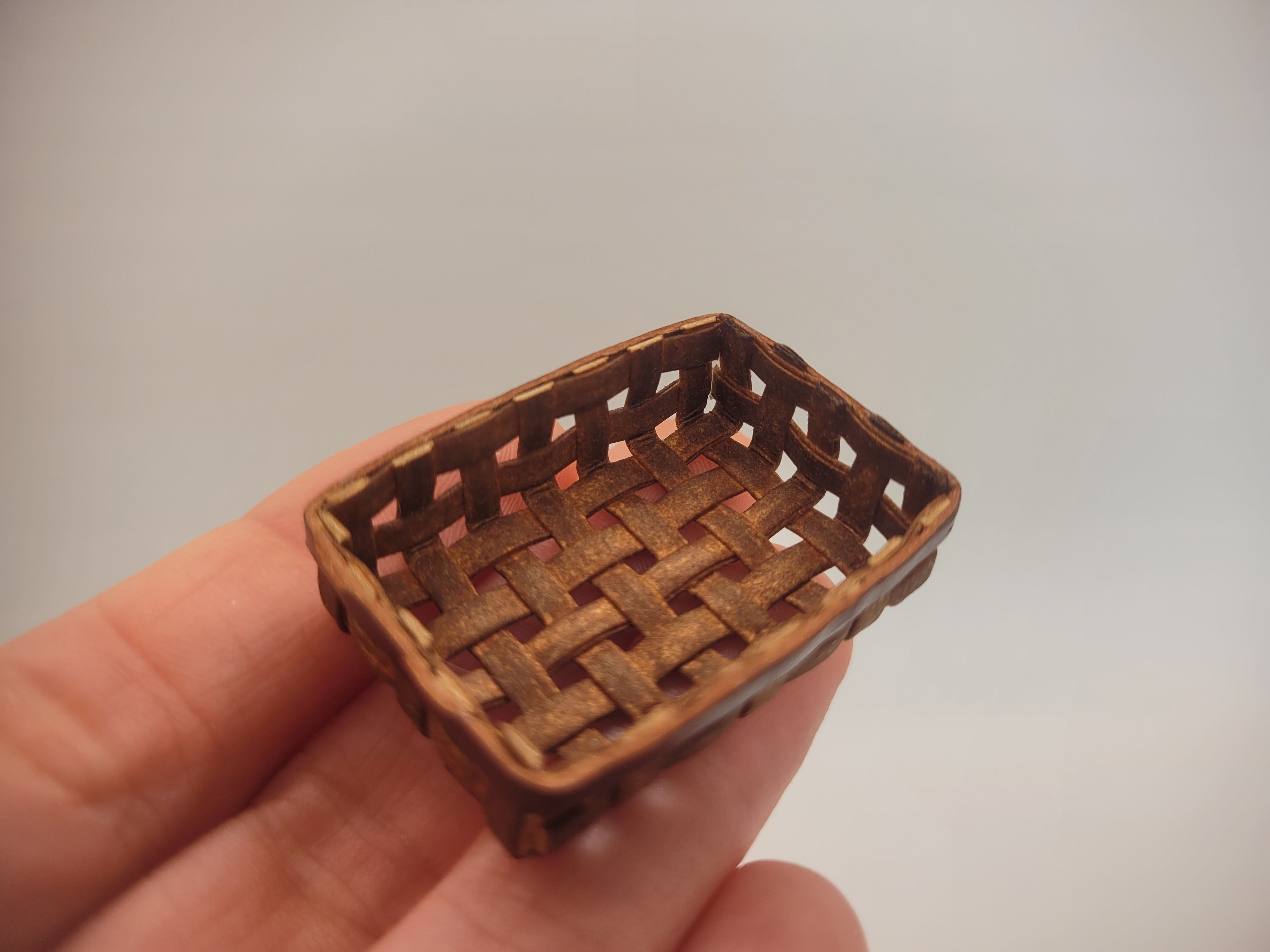 Al Chandronnait - Shallow Rectangular Basket with Large Weave – Karen's ...